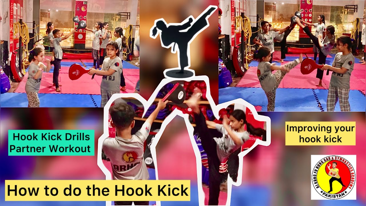 Hook Kick Drills - Partner Workout | How to do the Hook Kick | Improving your Hook Kick ...