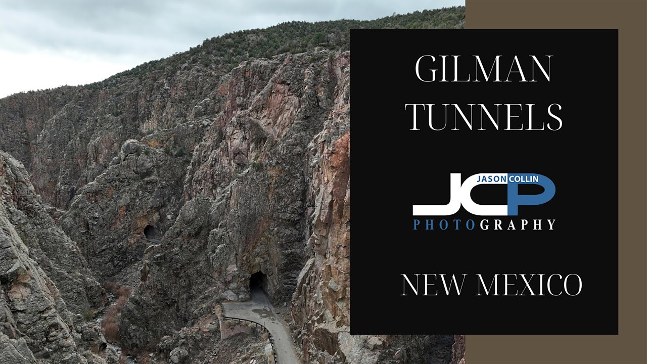 Gilman Tunnels of New Mexico - drone video - YouTube