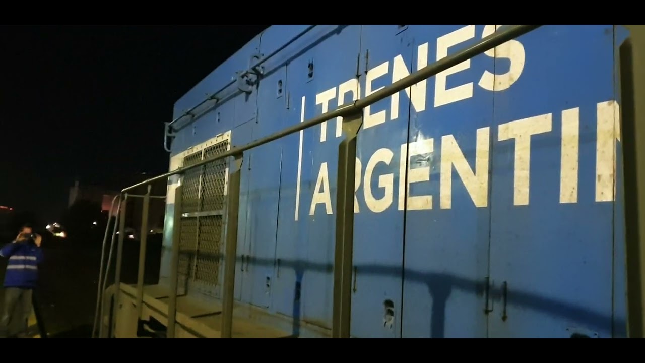 Locomotora EMD G 12 A 614 con su sonido característico. - YouTube