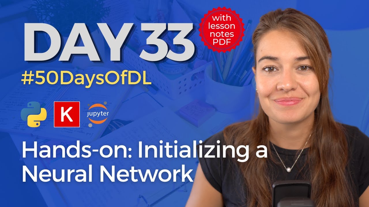 Part 2: Best Settings to Initialize Your NN with - YouTube