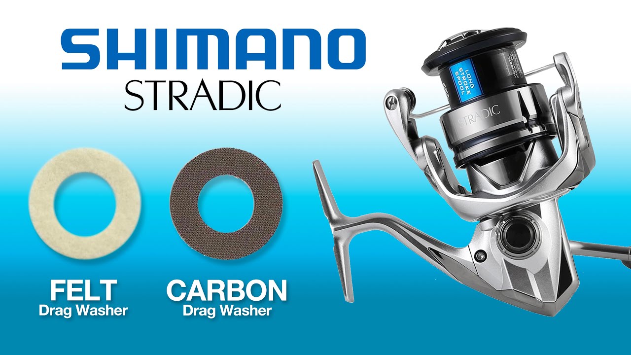 Replacing/Upgrading Drag Washers - Shimano Stradic HG - YouTube
