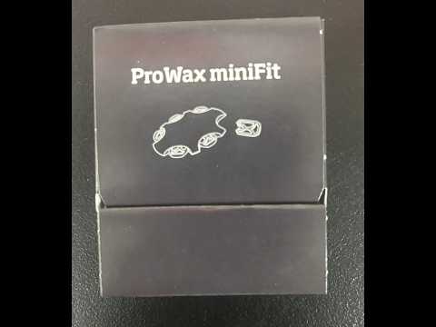 How to change ProWax miniFit wax filter.