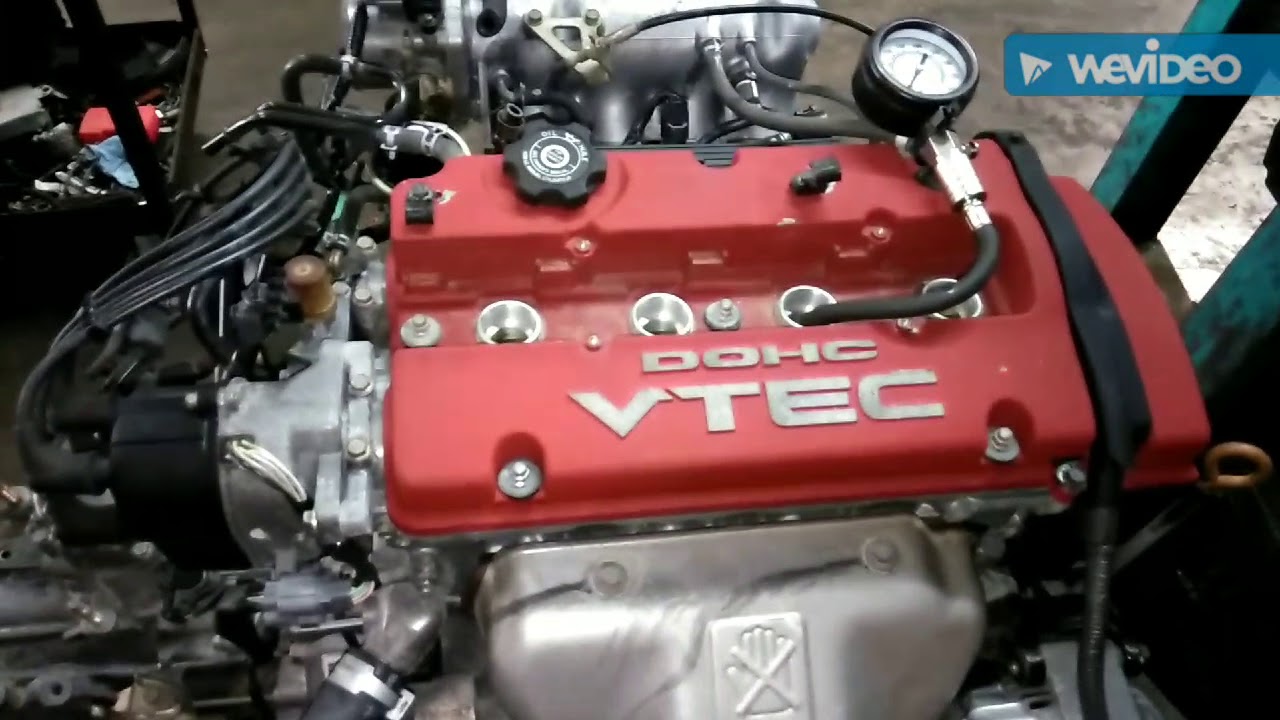 JDM H22A Euro R 5102257 Compression Test - YouTube