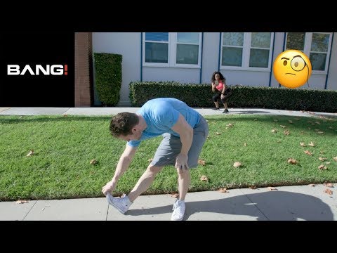 Demi Sutra is working out and finds a stud! - YouTube