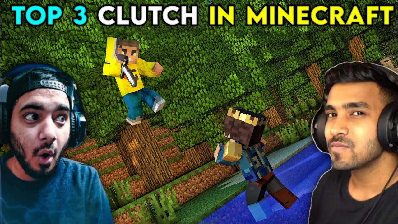 Top 3 Clutch In Minecraft || Clutch - YouTube