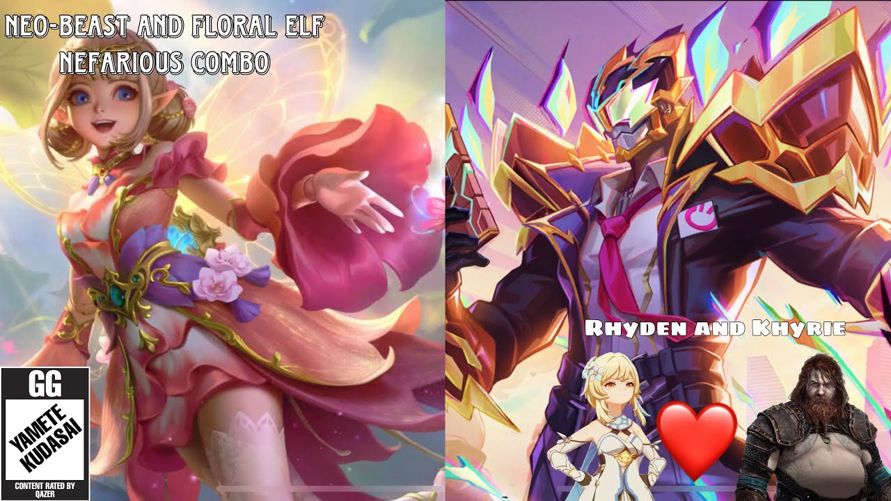 Rhyden x Khyrie | Angela - Floral Elf and Fredrinn - NeoBeast ...