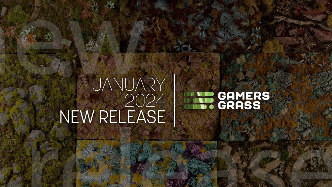 GamersGrass | January 2024 | New Release - New and Redesigned 2mm Grass ...