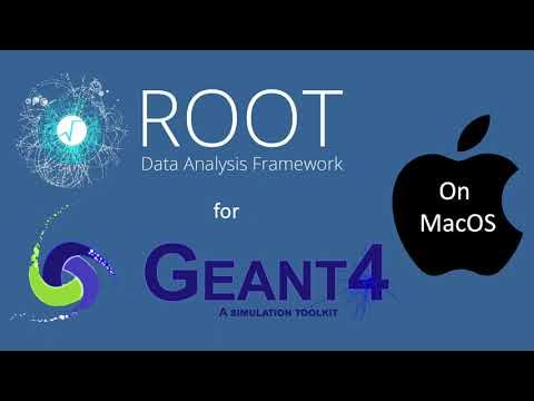 How to install and use ROOT for Geant4 data analysis on a Mac - YouTube