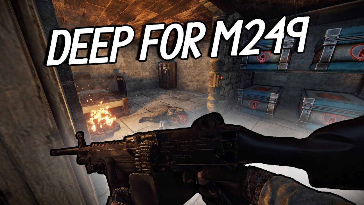 Going DEEP For M249! (Rust) - YouTube