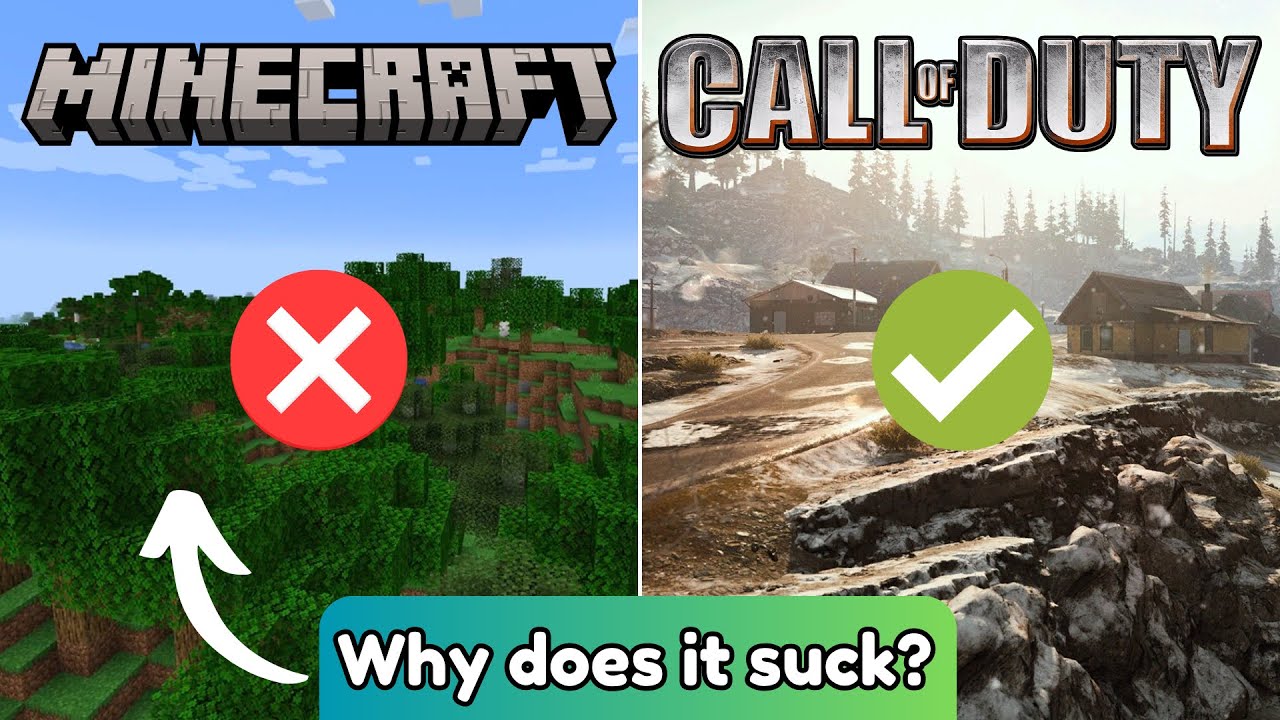 Why Are Minecraft's Graphics So Bad? - YouTube