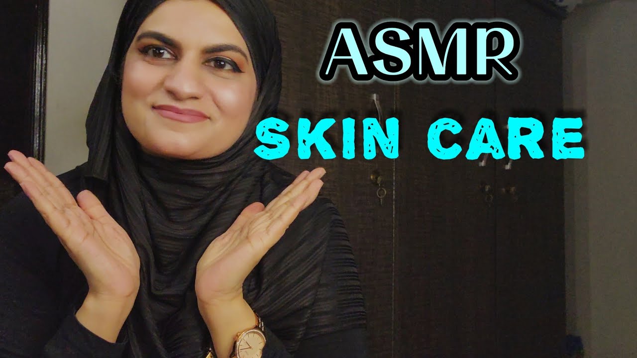 ASMR Skin Care at night - YouTube