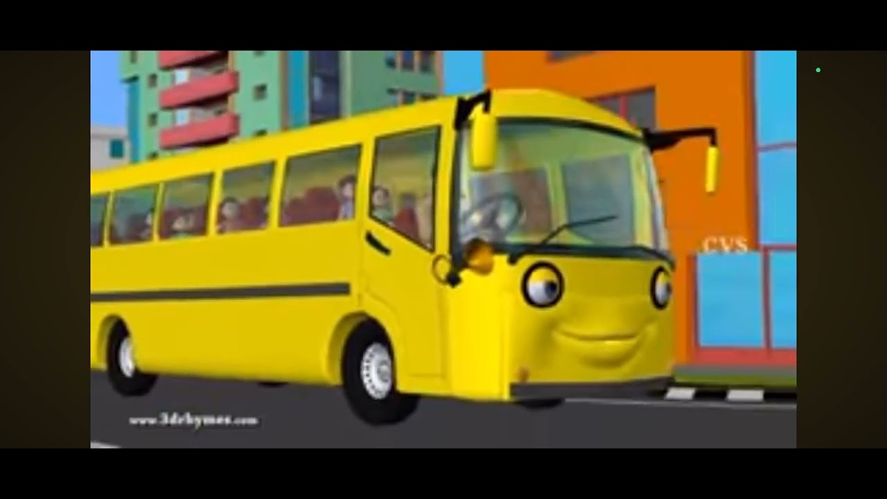 Wheels On The Bus CVS 3D - YouTube