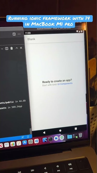 Running Basic Ionicframework React App On Android Emulator Using New 14 In Macbook Pro M1 Chip 4969