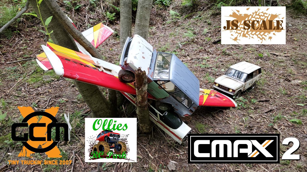 A GCM Racing CMAX 2 Adventure with JS Scale Range Rovers - YouTube