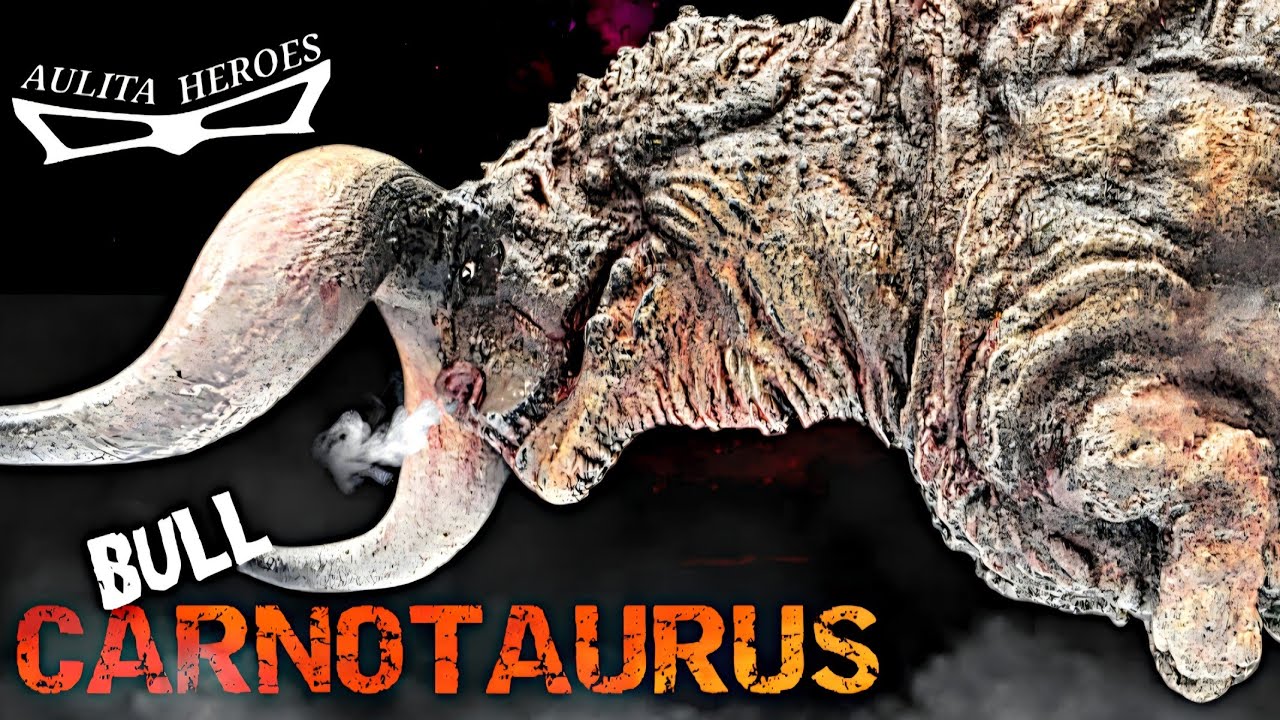 SCARIEST CARNOTAURUS! CRAZY Carnotaurus from Aulita Heroes Review ...