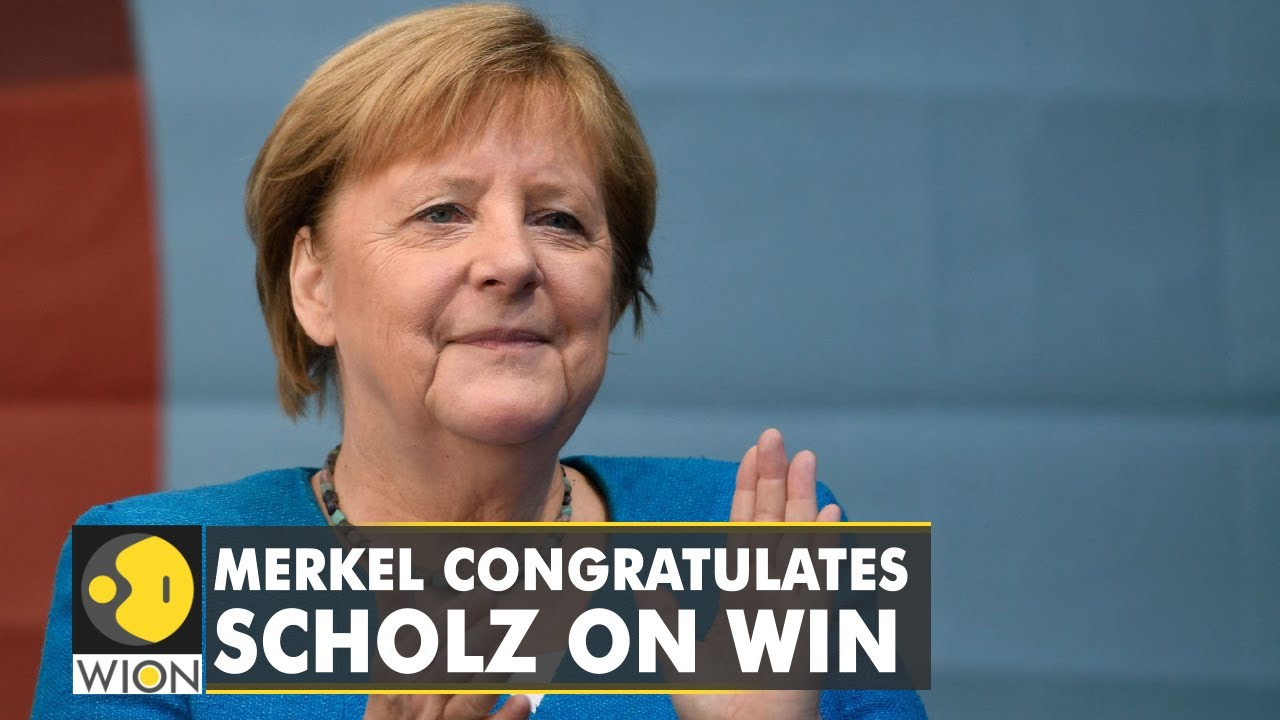 Germany: Angela Merkel congratulates Olaf Scholz on election success ...