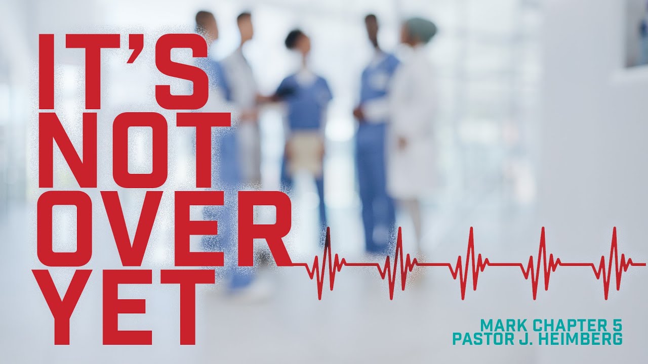 It's Not Over Yet - Ps Jonathan Heimberg - YouTube