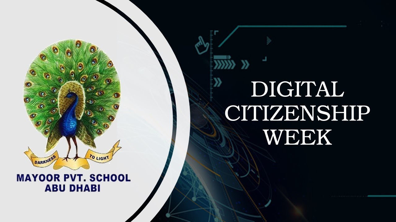 Digital Citizenship Week - Mayoor Private School, Abu Dhabi - YouTube