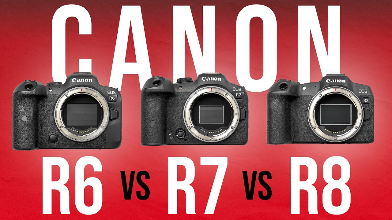 R6 📸 R7 📸 R8 | Canon Mirrorless - YouTube