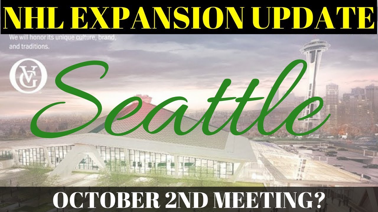 NHL Expansion Seattle 2020 - Update - YouTube