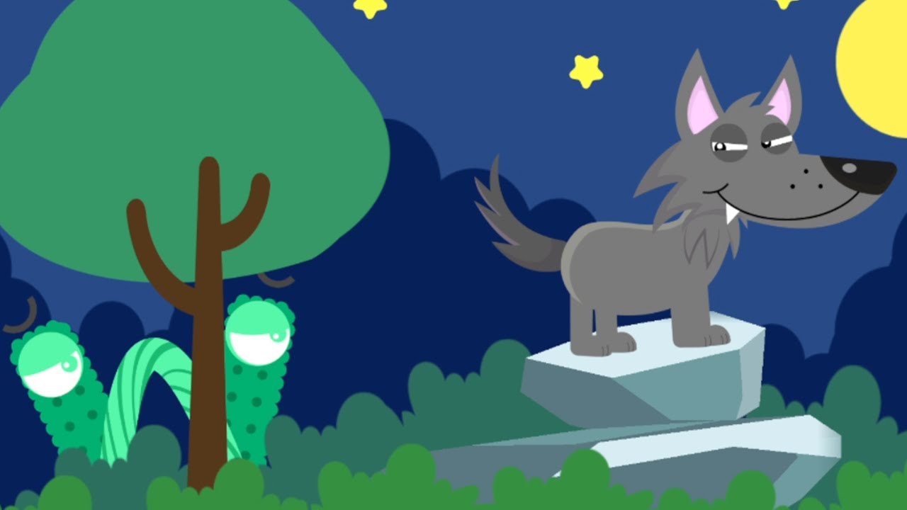 W for WOLF - Candybots ABC Letters - Candybots Alphabet - Learn ...