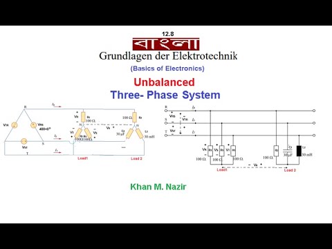 Ch 12.8 || Unbalanced Parallel Load || Assignment Question (Germany ...