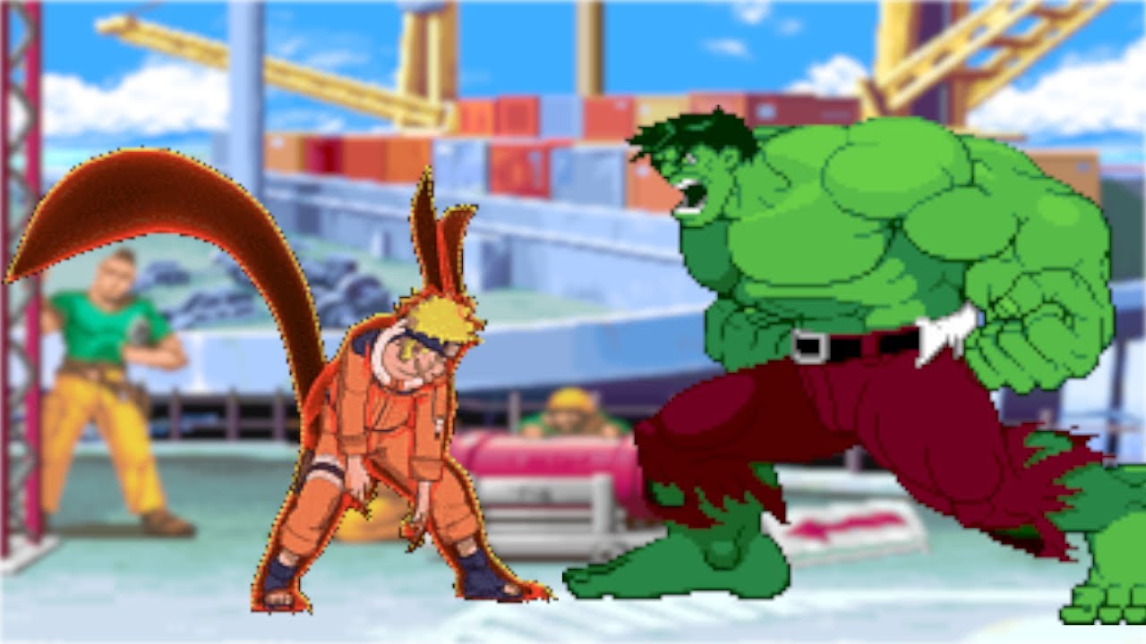 KID NARUTO VS THE INCREDIBLE HULK ! - YouTube