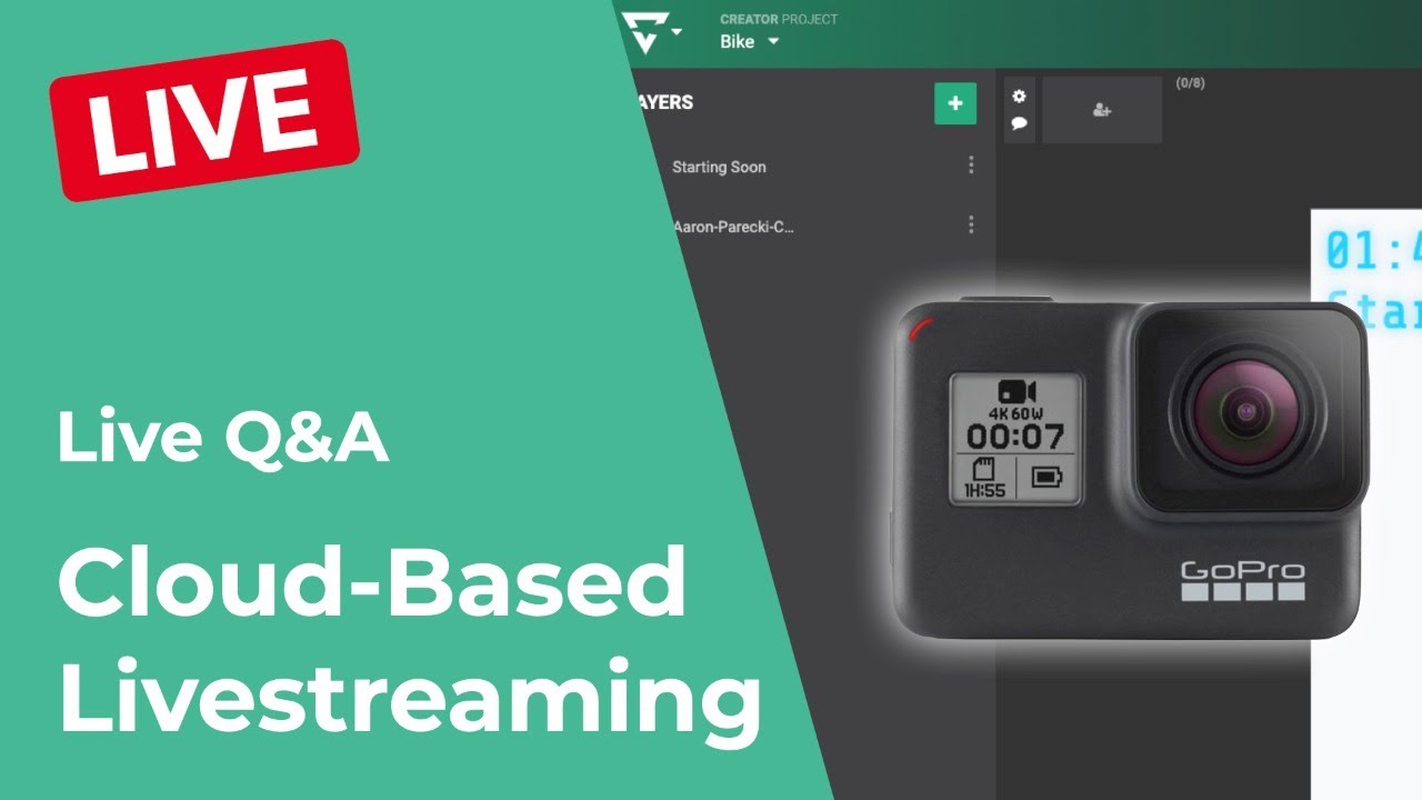 🔴 Live Q&A! Minimal portable livestreaming kit with graphic overlays ...