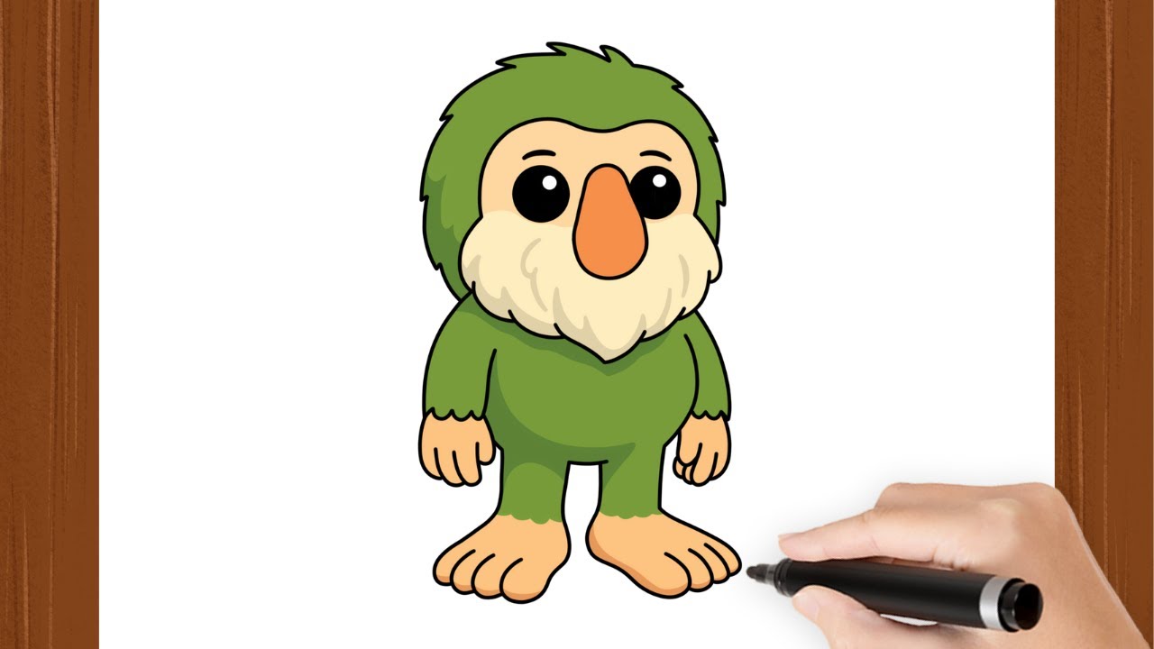 How To Draw a BABY BRR BRR PATAPIM I BRAINROT I Easy - YouTube