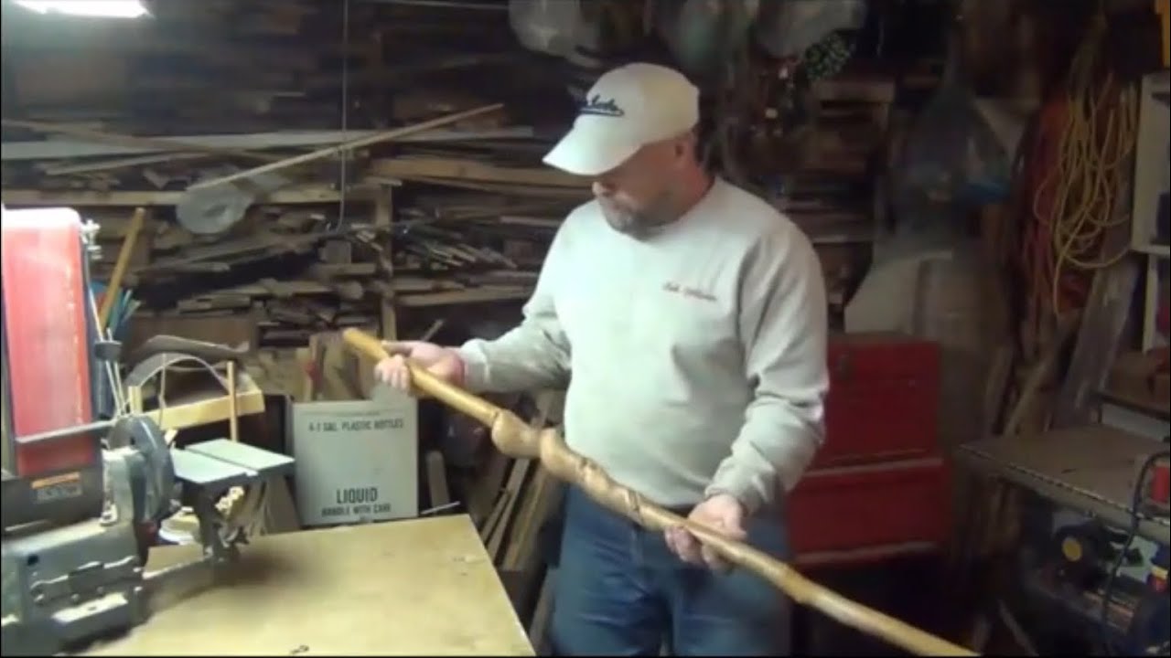 A Walking Stick with a Twist - YouTube