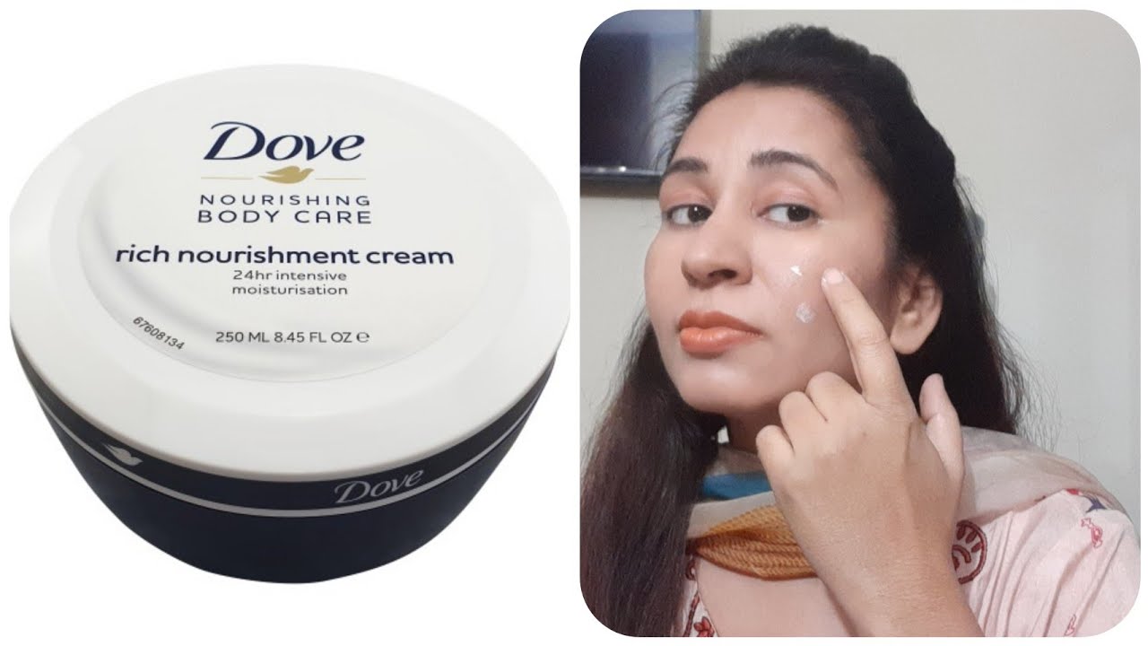 Dove cold cream💫💫💫soft milky skin !!!!!All skin types - YouTube