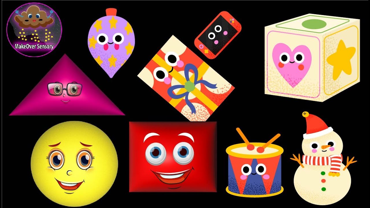 Engage and Delight Your Baby's Sensory with Dancing Shapes and Colors ...