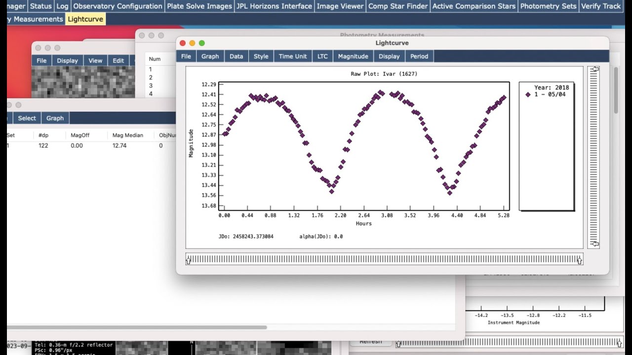 Tutorial: Creating a Lightcurve - YouTube