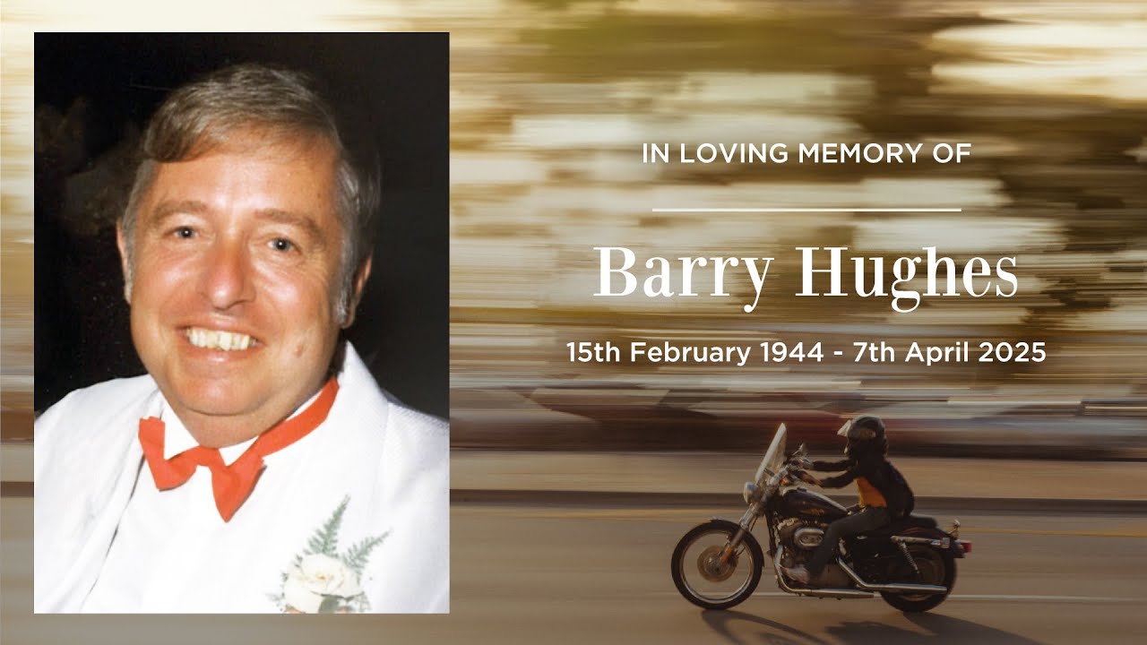 In Loving Memory of the Late: Barry Hughes - YouTube
