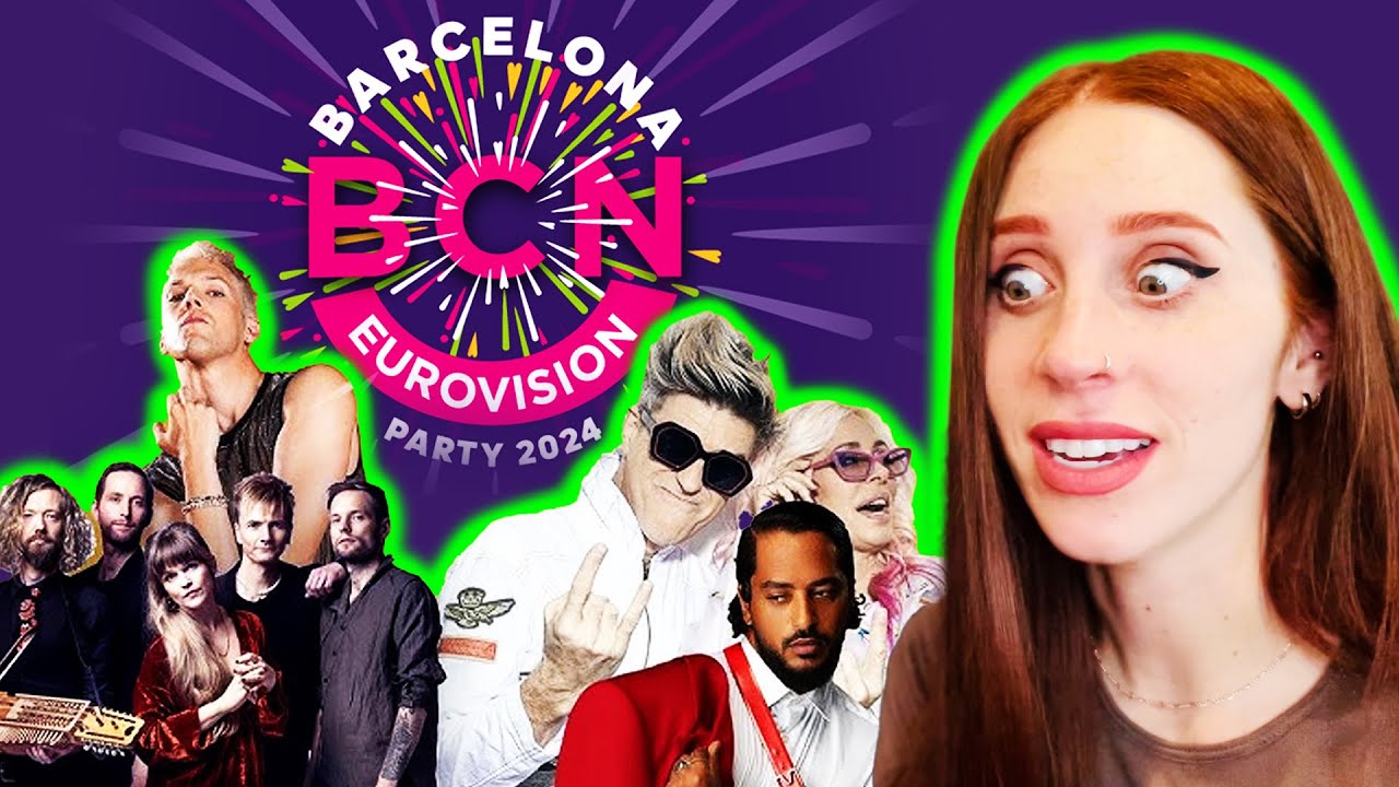 LET'S REACT TO THE BARCELONA 2024 PRE-PARTY PERFORMANCES - YouTube