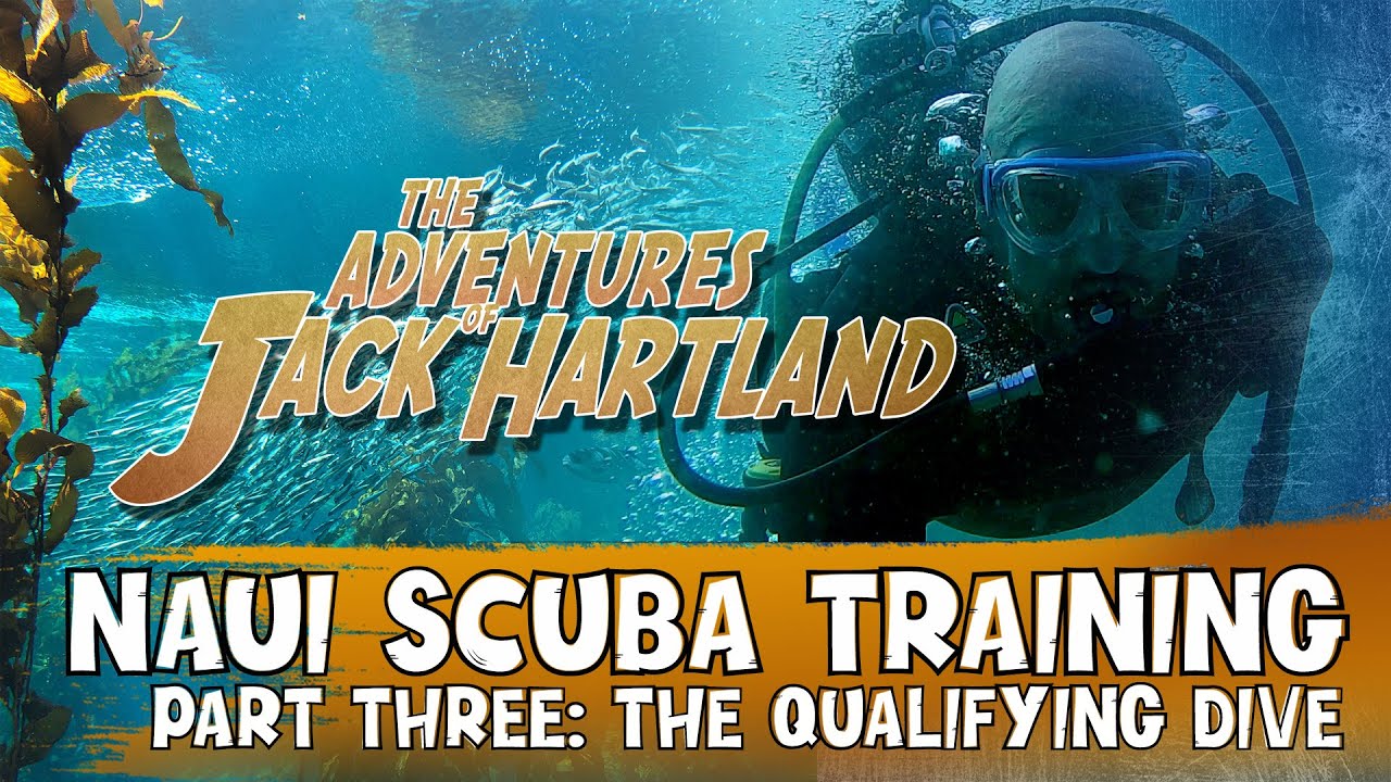 NAUI Scuba Training Part Three: The Qualifying Dive - YouTube