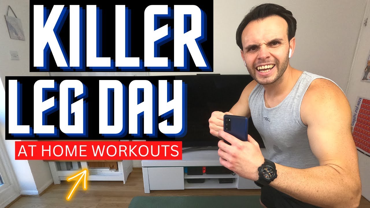 7 Minute Extreme Killer Leg HIIT Workout At Home No Equipment Needed ...