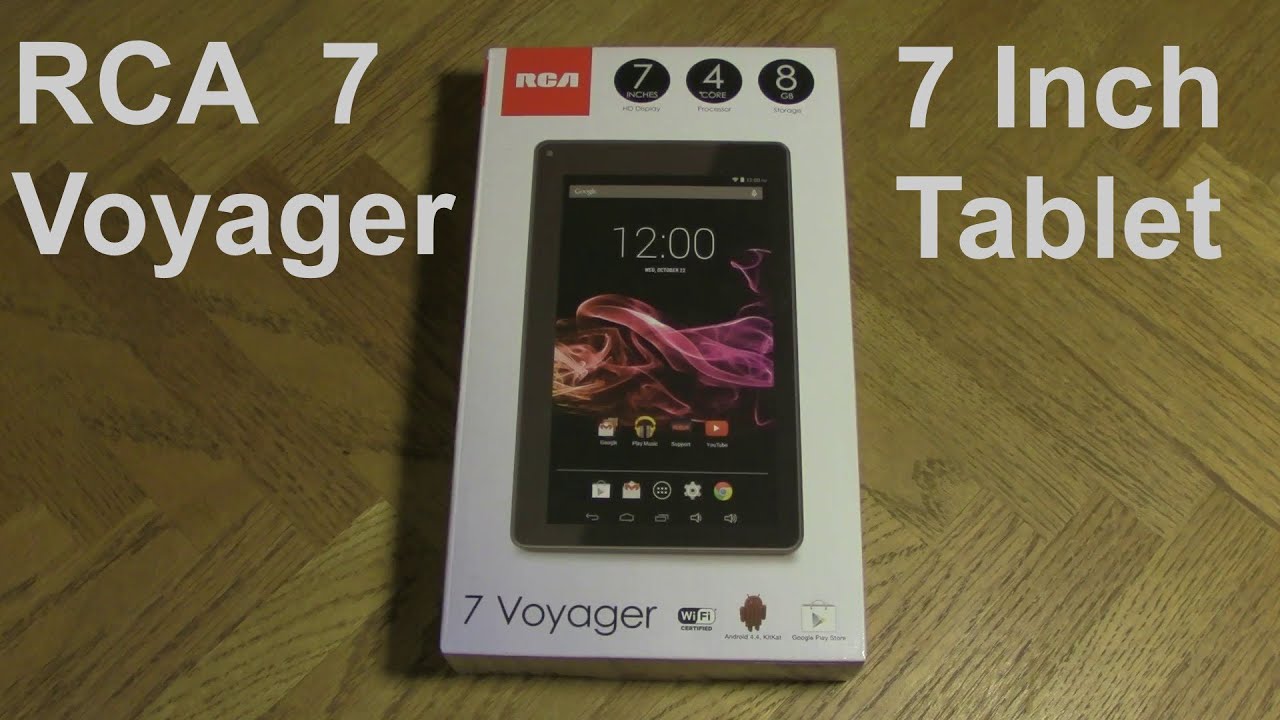 RCA 7 VOYAGER II TABLET - YouTube