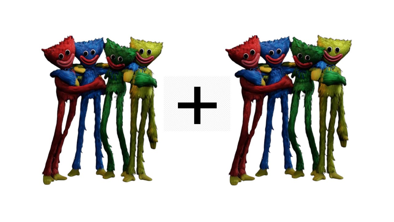 Huggy Buddies + Huggy Buddies = ? Poppy Playtime Animation - YouTube