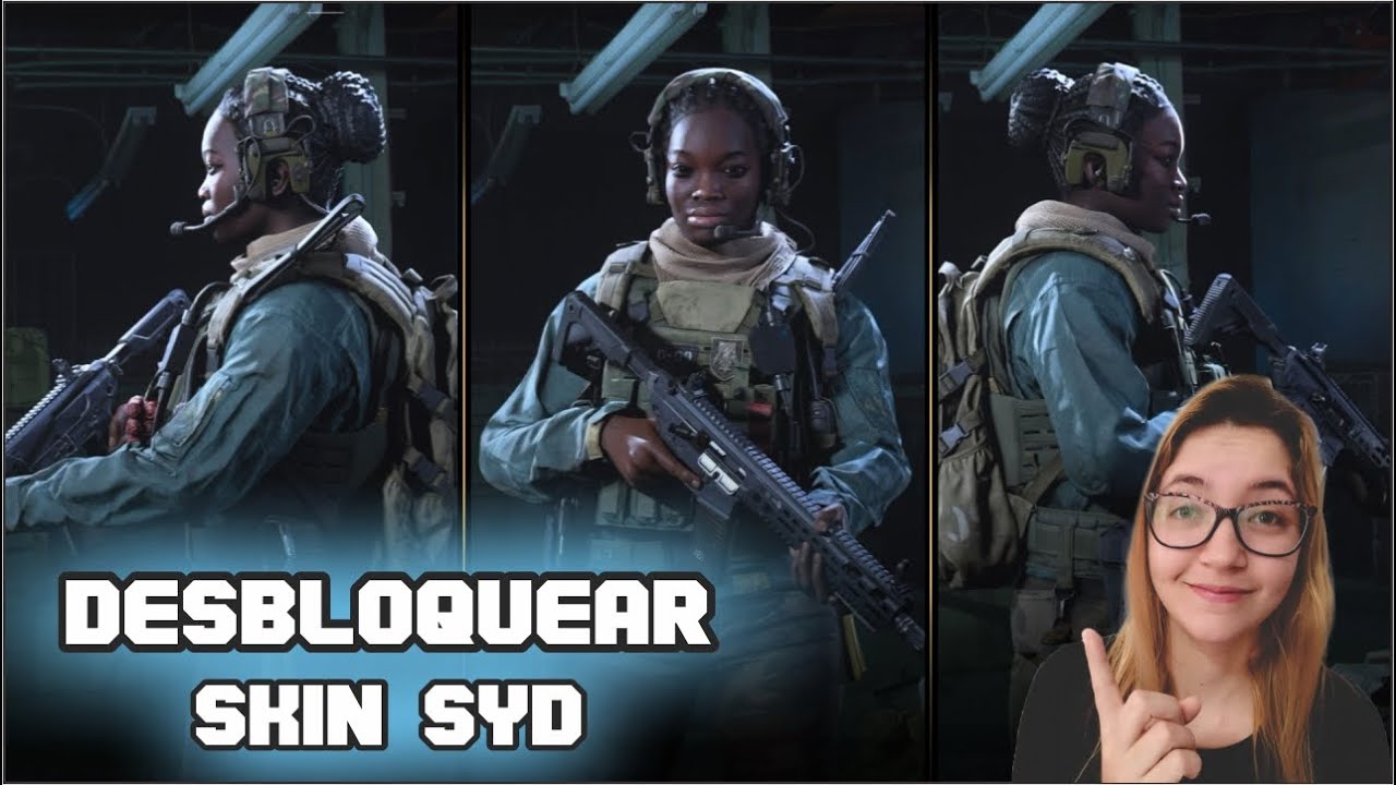 COMO DESBLOQUEAR A SKIN SYD NO CALL OF DUTY MODERN WARFARE - YouTube