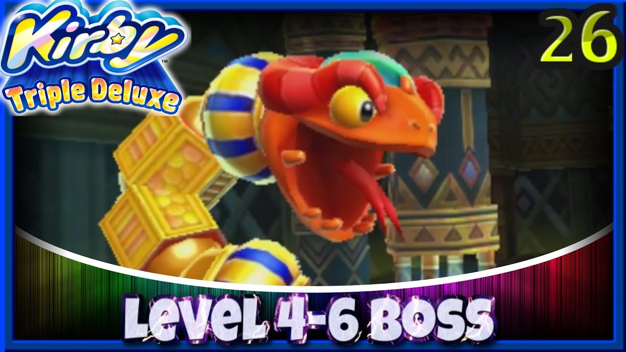 Kirby Triple Deluxe (100%) Level 4-6 BOSS - Colly Rattler: Wild World ...