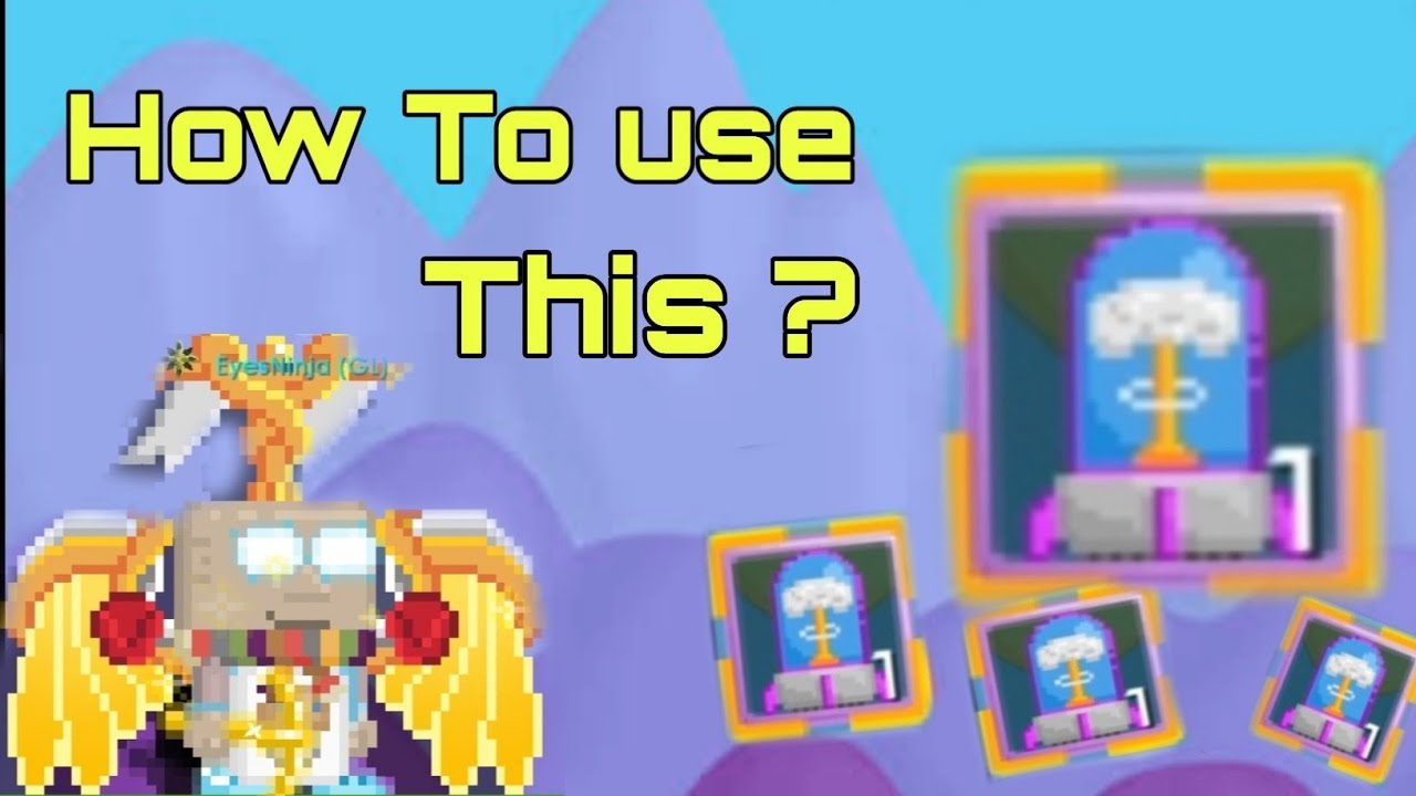 Cara menggunakan Thermonuclear Blast | Growtopia - YouTube