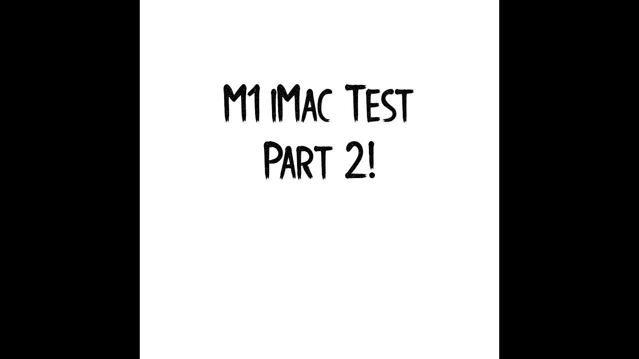 2021 M1 iMac Roblox Test Part 2! - YouTube
