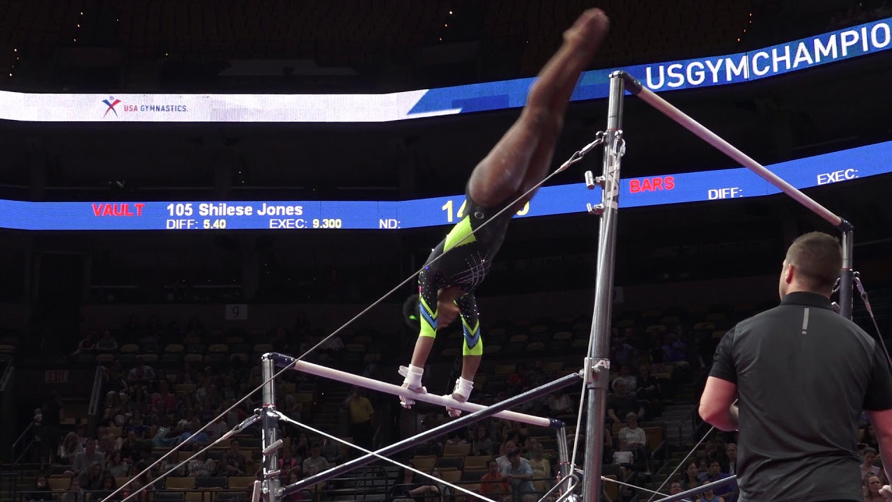 Shania Adams - Uneven Bars - 2018 U.S. Gymnastics Championships ...