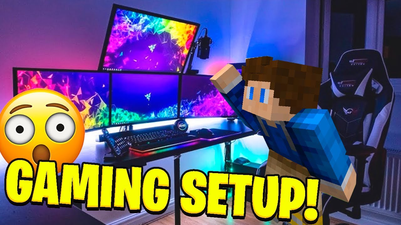 JEG OPGRADER MIT GAMING SETUP TIL STREAMING! - Minecraft Streamer Life ...