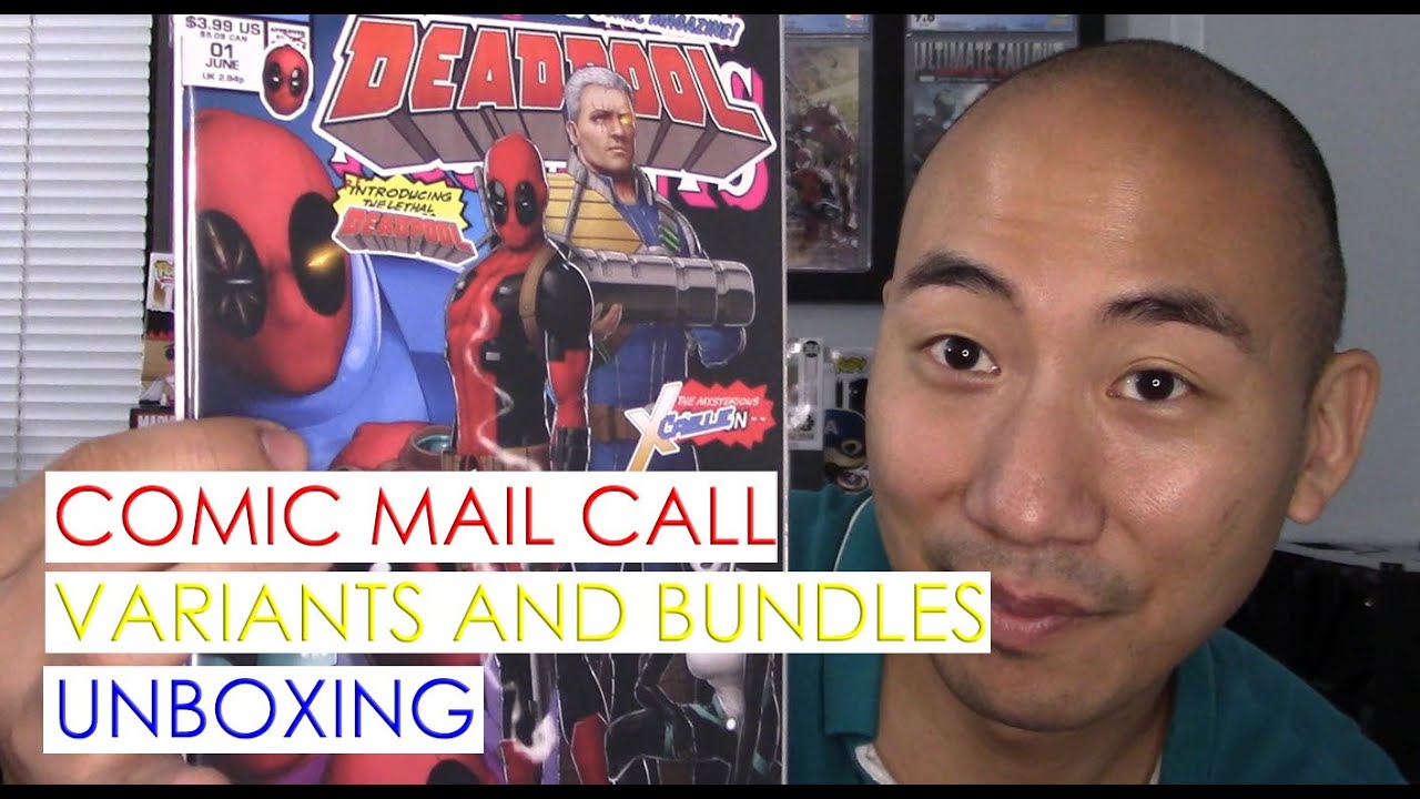 Comic Mail Call: Variants and Bundle Unboxing - YouTube