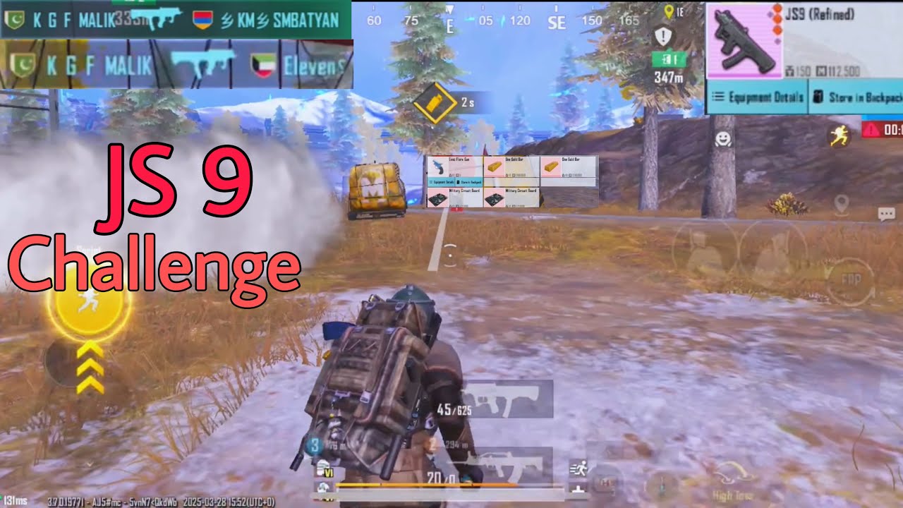 JS9 Gun Challenge in Metro Royale | Pubg Mobile - YouTube