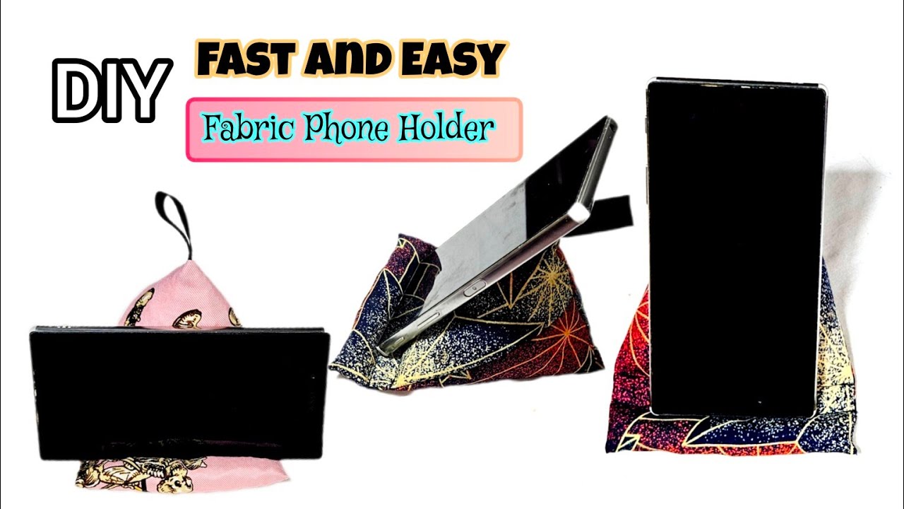 DIY Phone Pillow Tutorial/ Phone Pillow Stand/ Phone Pillow Holder ...