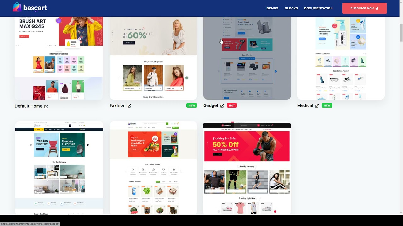 Bascart - Modern WooCommerce WordPress Theme shop fashion - YouTube