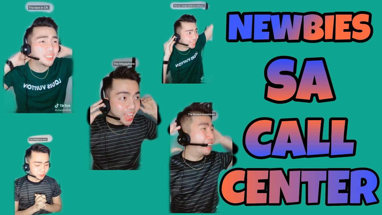 BETHANY GAIL | DIFFERENT TYPES OF NEWBIES IN CALL CENTER - YouTube